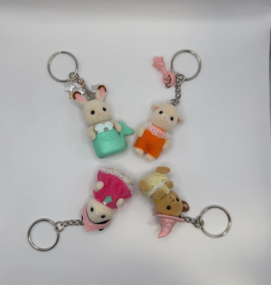 Calico Critters Keychain - Etsy