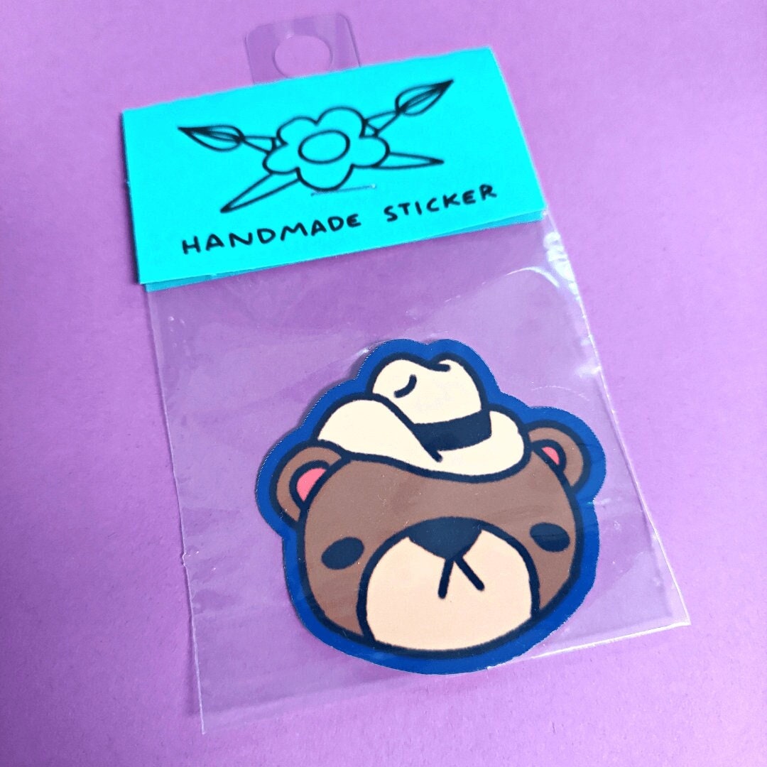 Cowbear Sticker - Etsy