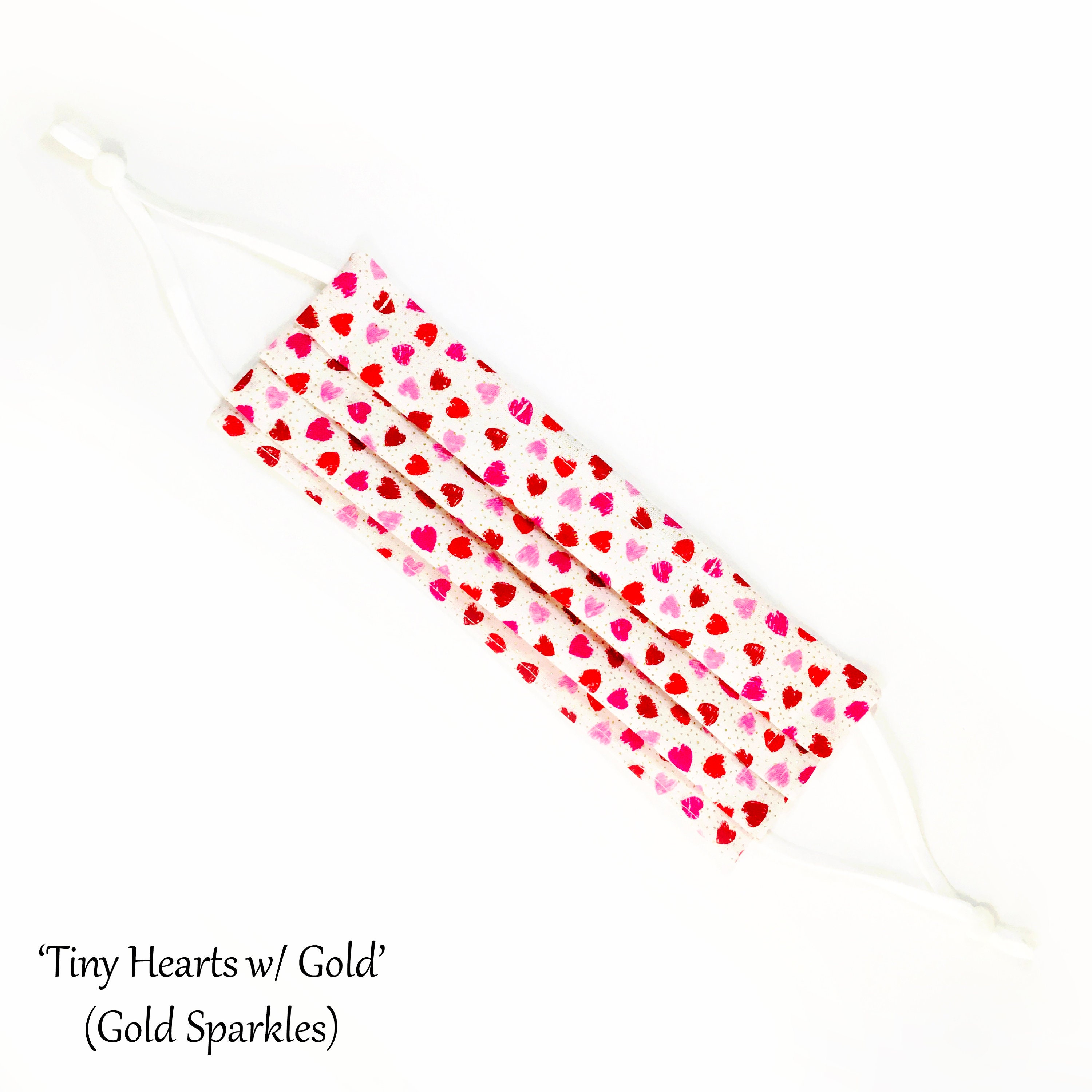 Valentine Day Heart Face Mask Nose Wire Optional Filter | Etsy