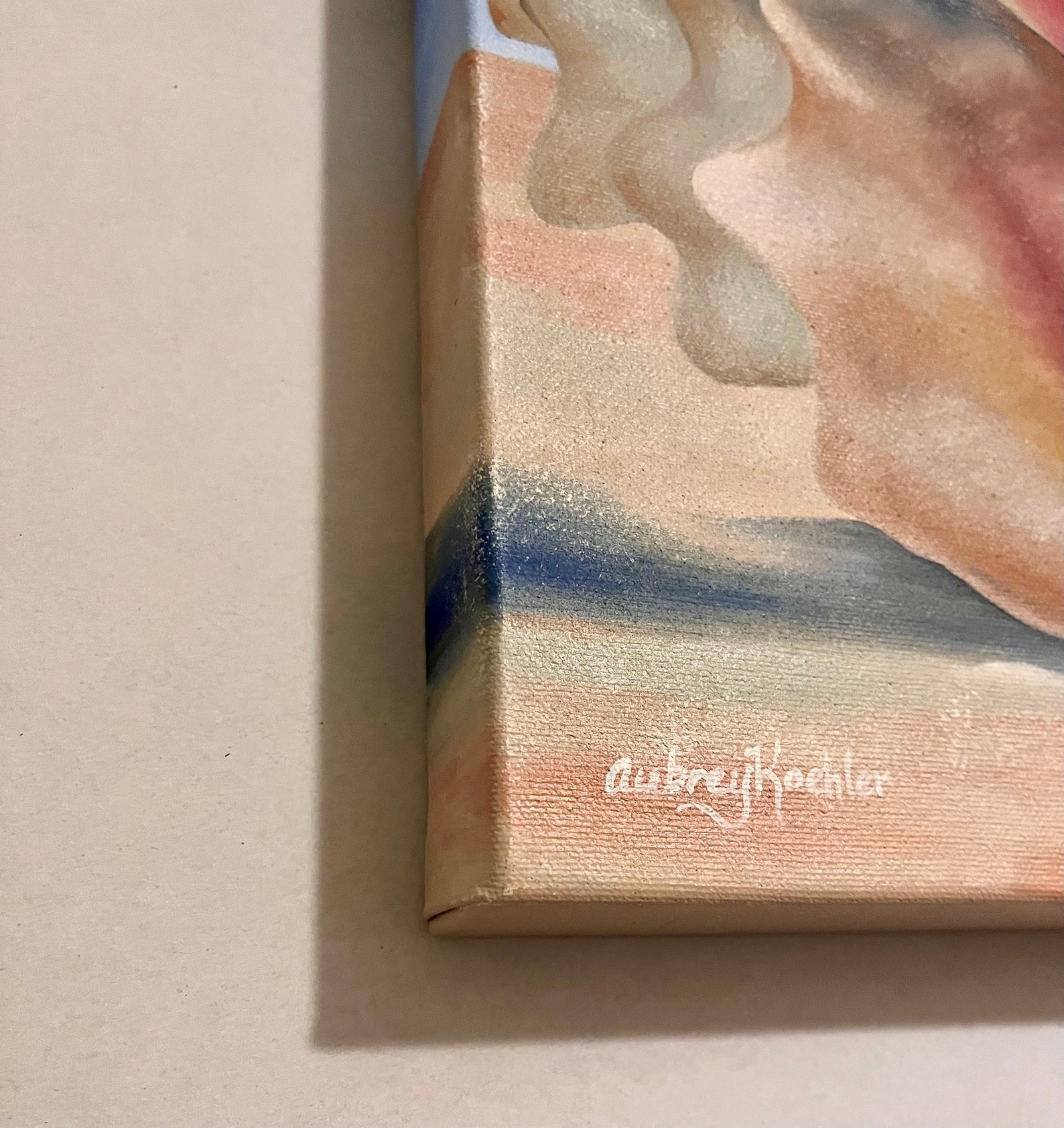 Crab Oil Painting Colorful Crab Oil on Canvas Beach Painting - Etsy