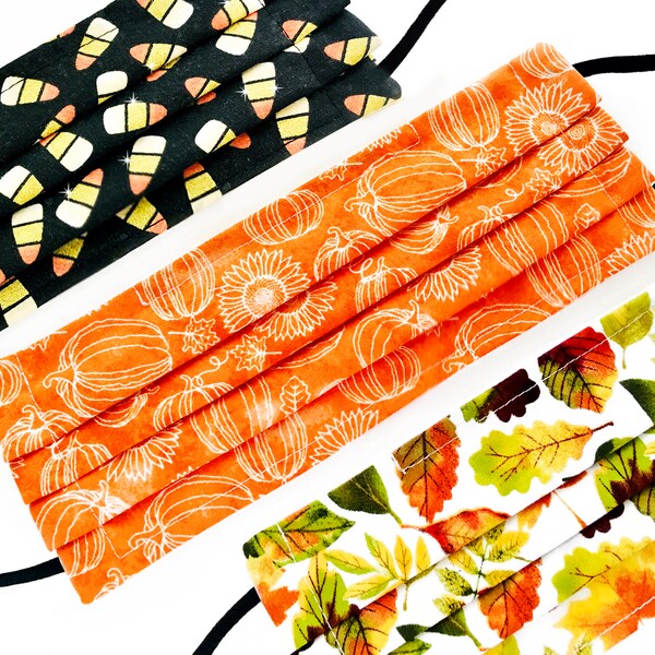 Fall Face Masks - Etsy