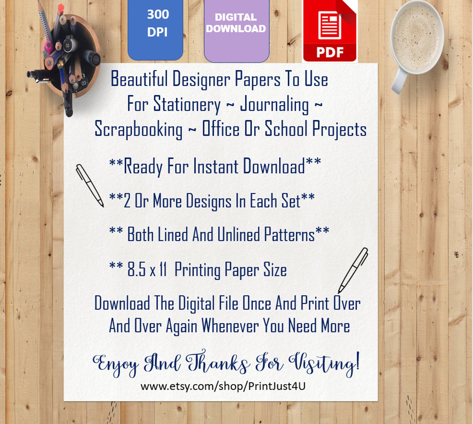 Virgo Zodiac Inspired Printable Letter Size Writing Stationery, Lined ...