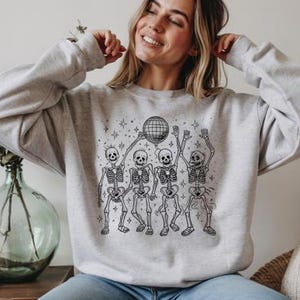 Halloween Skeleton Party PNG – Funny Dancing Skeletons T-shirt Design ...