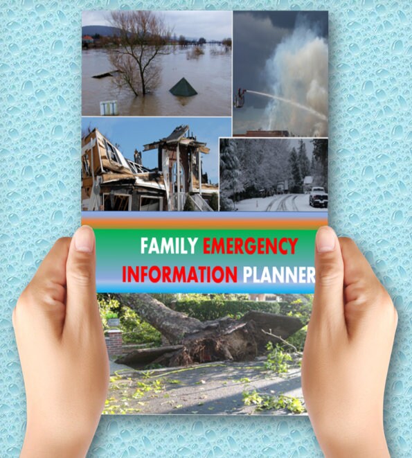 Printable Set of Family Emergency Information Pages, Contacts ...