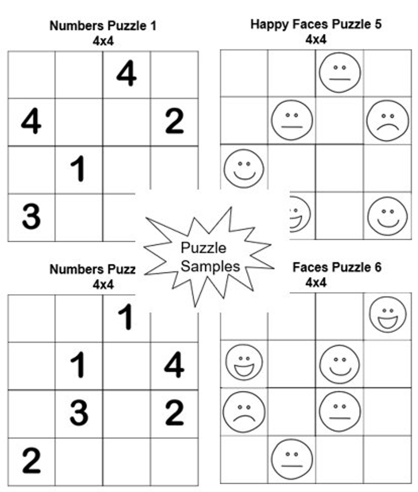 Sudoku Easy 4 X 4 Puzzles Volume 2 Design for Kids and Adults - Etsy