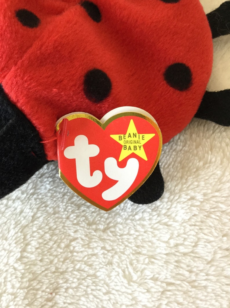 Rare, Ty LUCKY Beanie Baby – Retired Collectible 1995 With Many “flaws ...