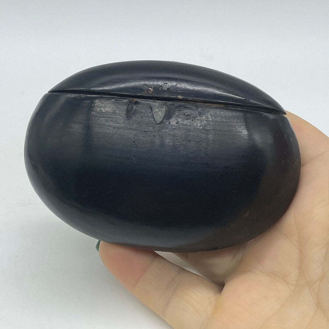 Revolutionary War Era Black Snuff Box Papier Mache Black Lacquer - Etsy