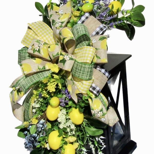 Lantern Swag Spring - Etsy