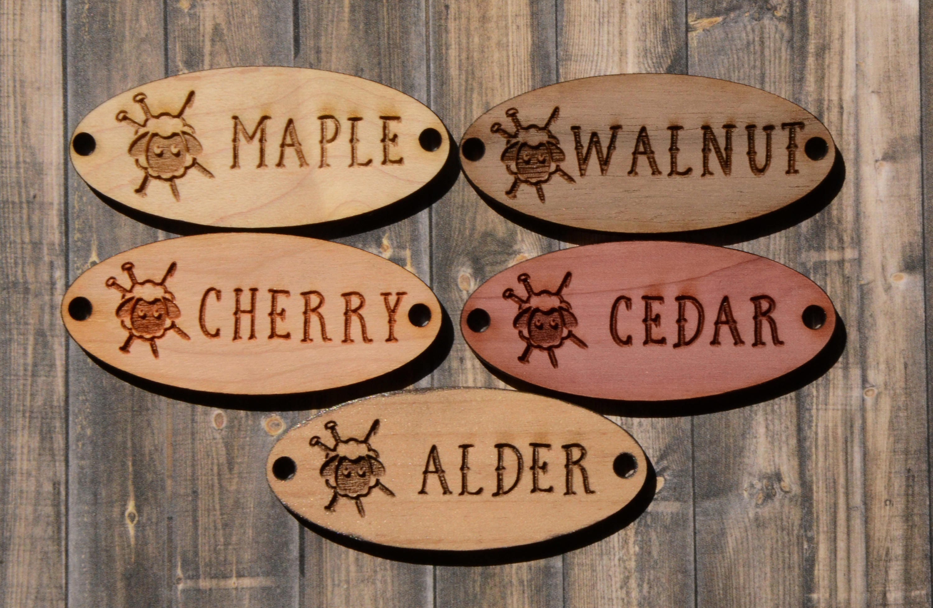 WINDOW TAG Custom Wood Laser Etched Tag Personalized Etched - Etsy