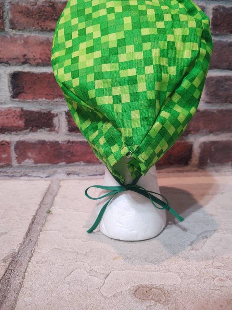Surgical Scrub Cap Minecraft Blocks Surgical Scrub Cap Unisex - Etsy