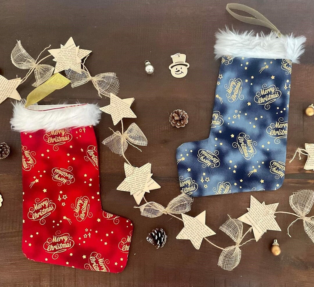 CHRISTMAS STOCK Christmas Boot Saint Nicholas Sock - Etsy