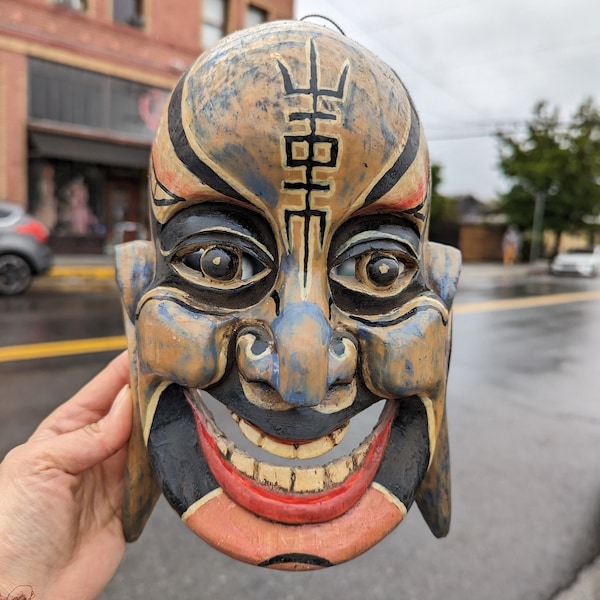 Hand Painted Face Mask - Etsy