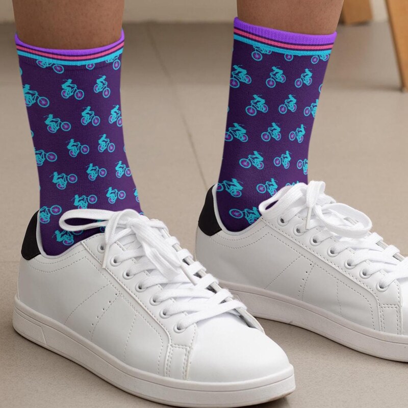 Funny Cycling Socks - Etsy