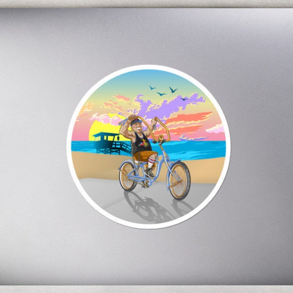 Bicycle on the Beach - Etsy