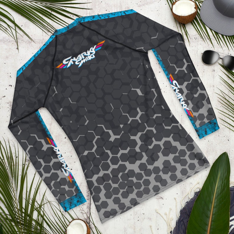 Mountain Biker Long Sleeve Rash Guard MTB Shirt Mountain - Etsy