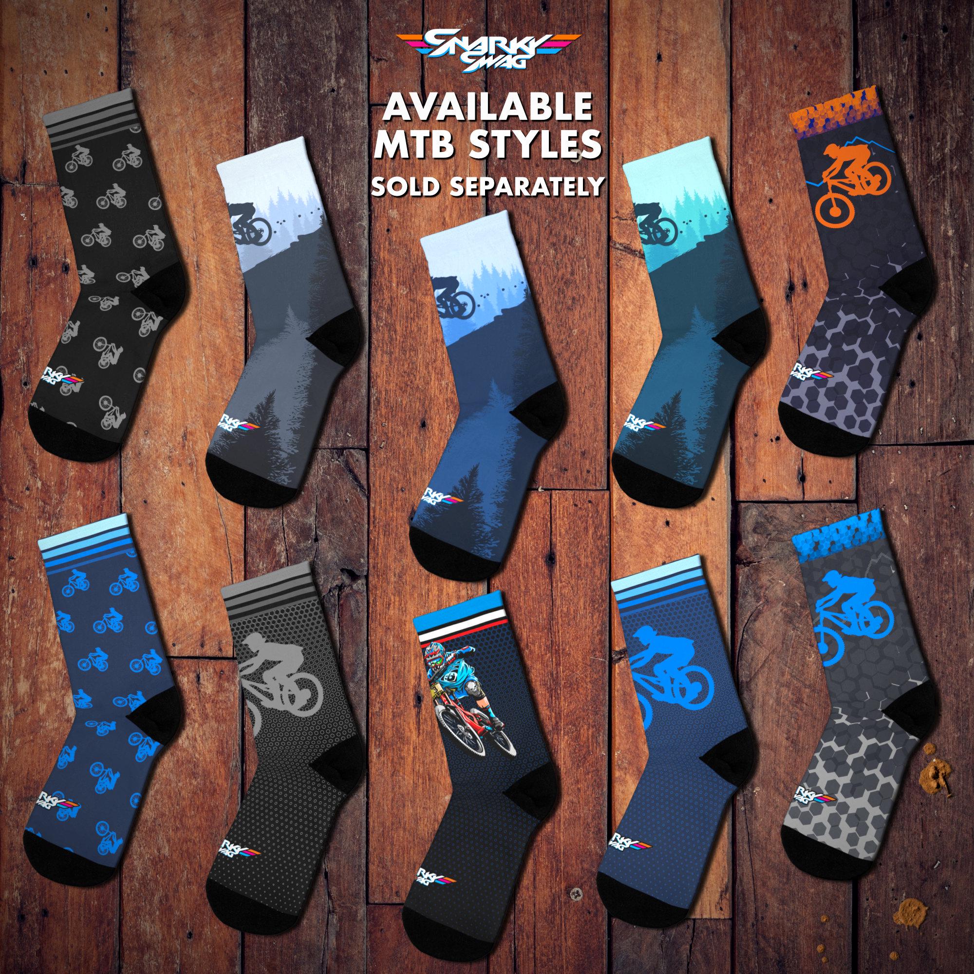 Mens Mountain Bike Socks, Riding Socks, Gifts for Mountain Biker ...