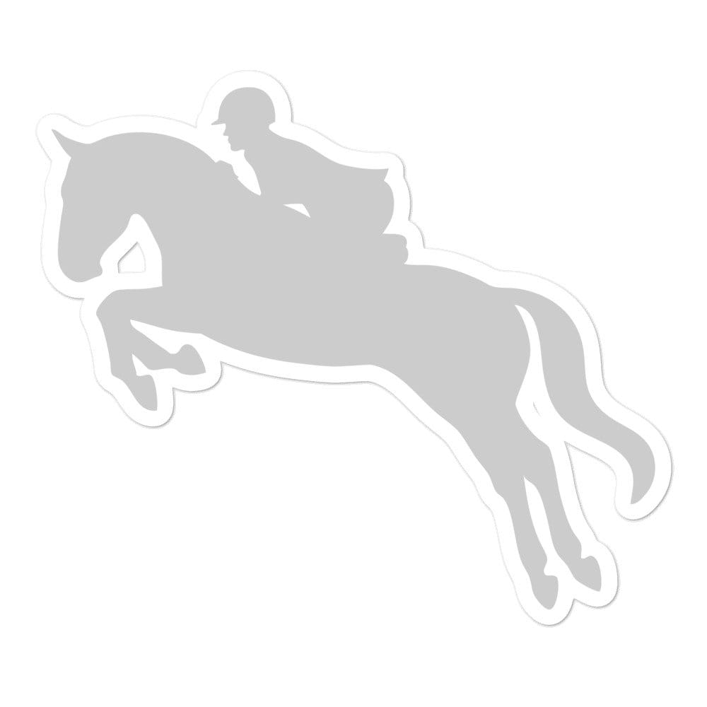 Horse Jumping Sticker, Horse Riding, Hunter Jumper, Equestrian Decal ...
