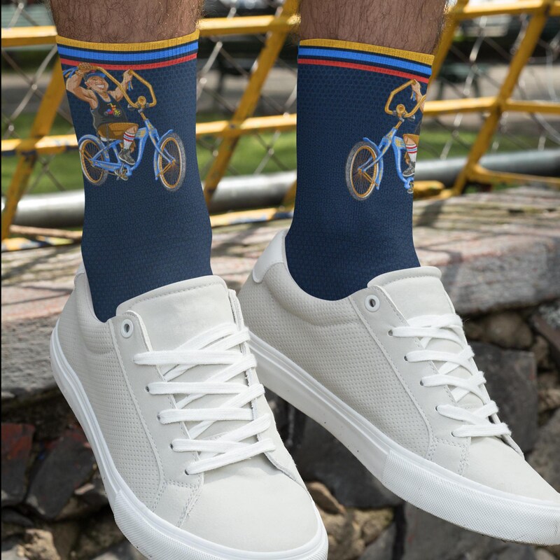 Funny Cycling Socks - Etsy