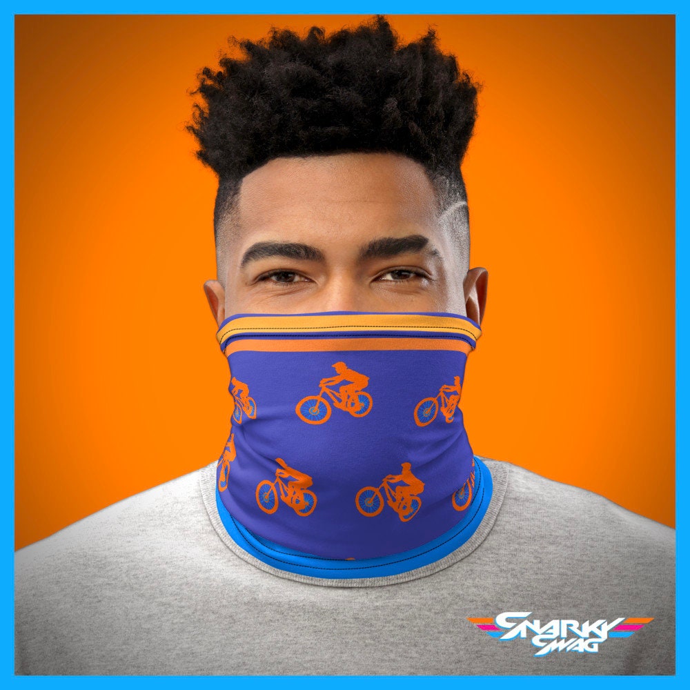 MTB Neck Gaiter MTB Face Mask Mountain Bike Face Cover | Etsy