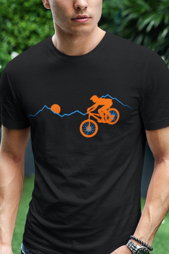Mountain Biker Shirt Mountain Bike Gift Mountain Bike Shirt | Etsy