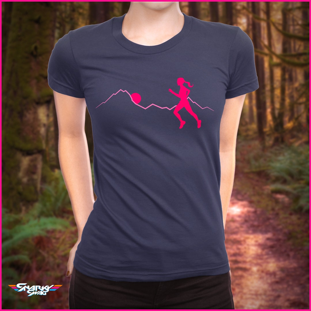 Women's Running T-shirt, Shirt for Runners, Gift for Runners, Girl ...