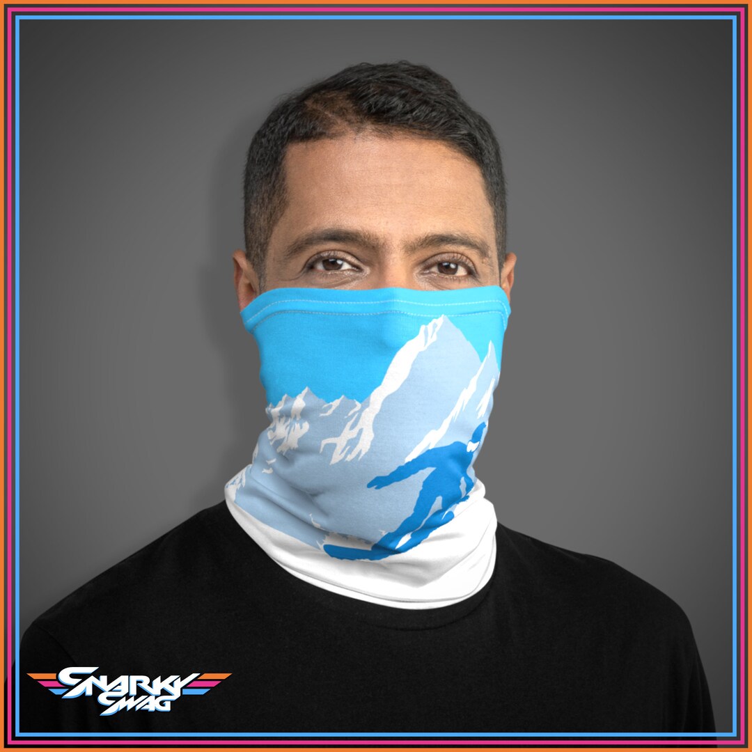 Snowboarding Bandana, Valentine's Day Gift for Snowboarder, Neck Gaiter ...