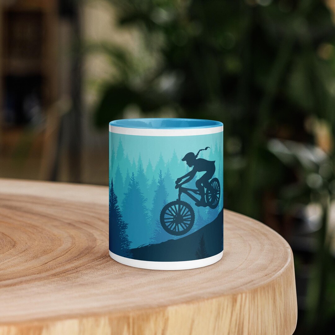 Mountain Biker Mug, Mountain Biking Gift, MTB Mug, Gift for Wife ...