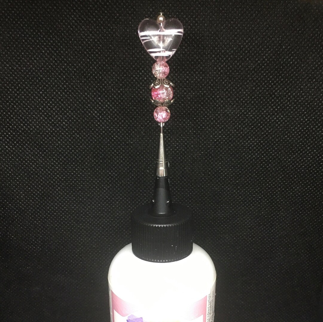Stopper Topper, Handmade Stainless Steel Fine Tip Glue Pin, Glue Bottle ...