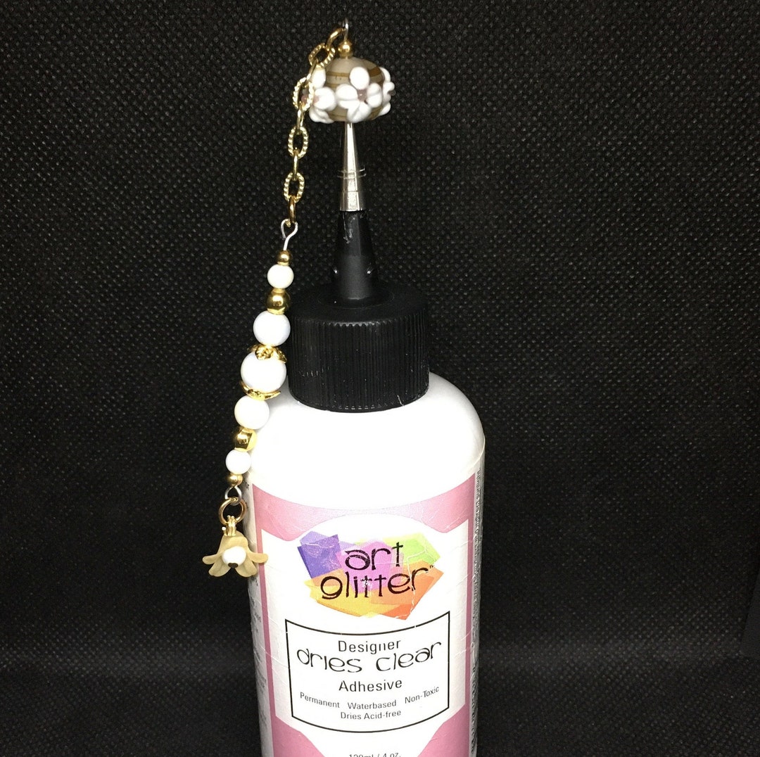 Stopper Topper, Handmade Stainless Steel Fine Tip Glue Pin, Glue Bottle ...