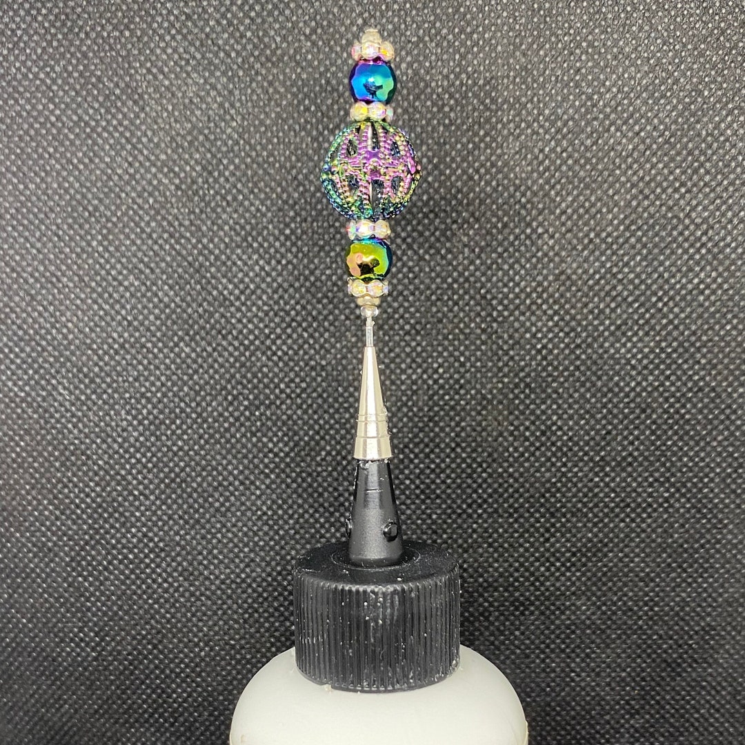 Stopper Topper HATPIN, Handmade Stainless Steel Fine Tip Glue Pin, Glue ...