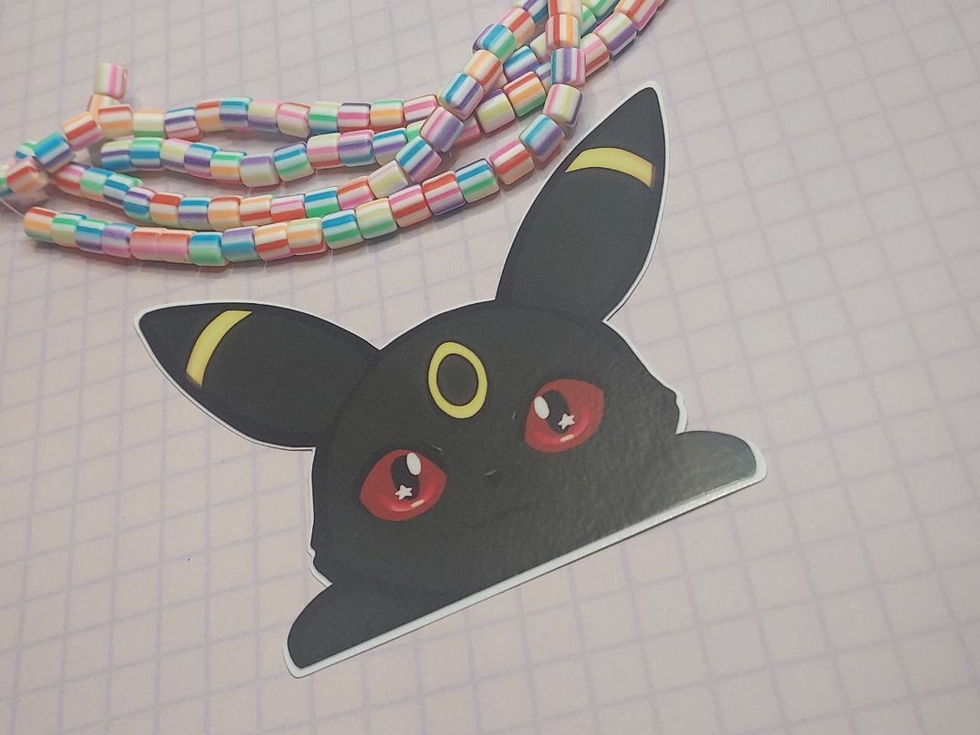 Umbreon Peeker Sticker - Etsy