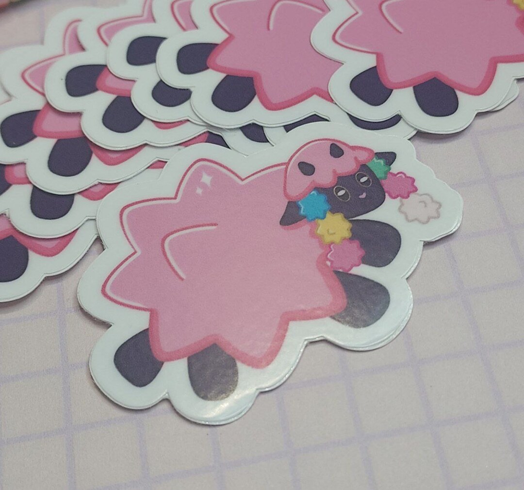 Konpeito Candy Wooloo Vinyl Sticker - Etsy