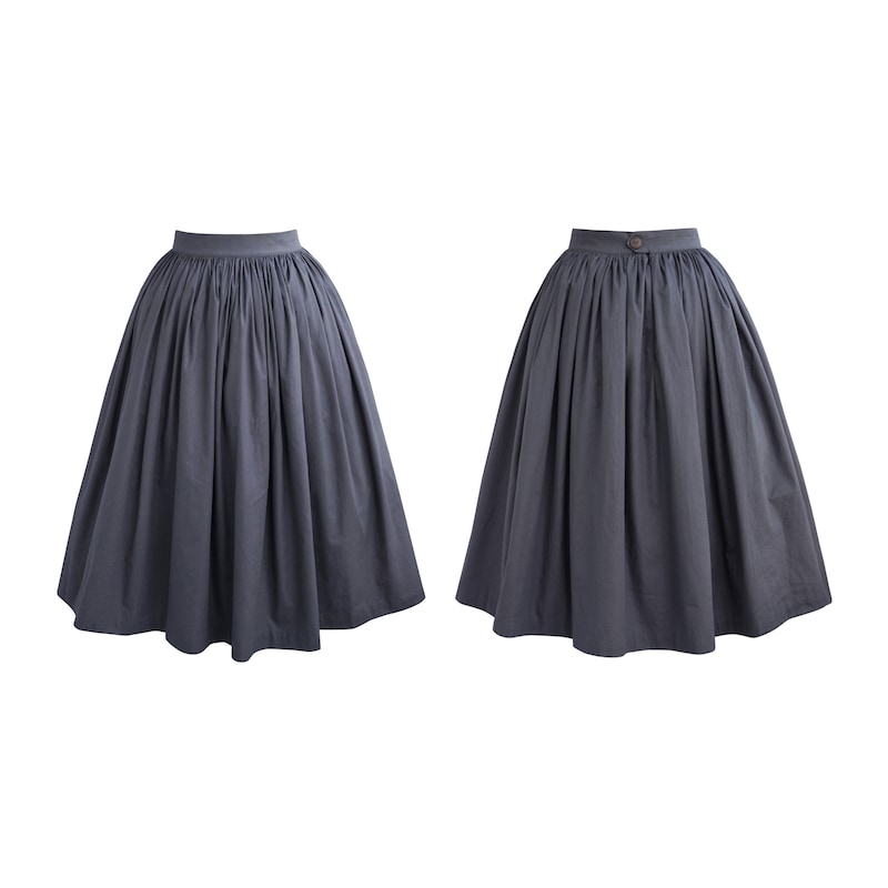 Gathered Skirt - Etsy