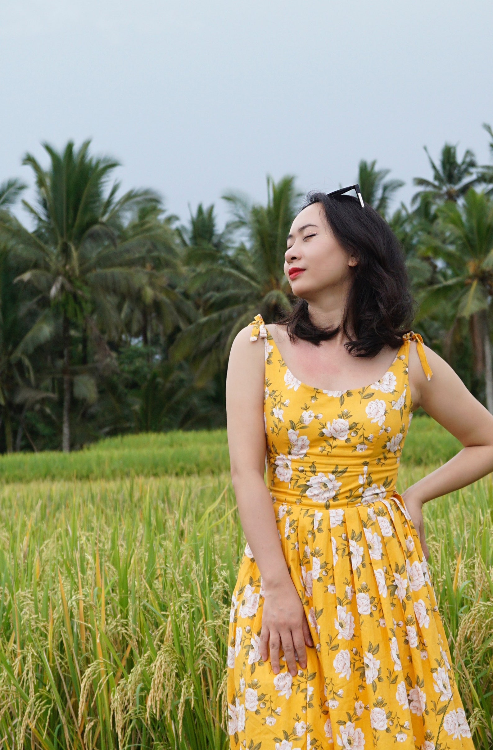 DYLIS DRESS in Your Fabric Choice | Summer Cotton, Full Gathered Skirt ...