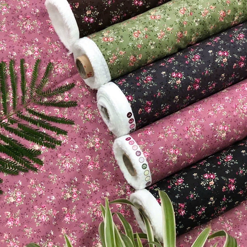 Rose Cotton Fabric - Etsy