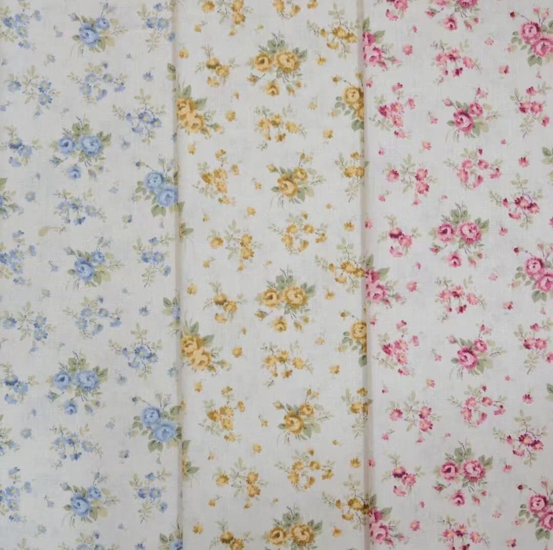 Fabric: "miss Spring" - by the Yard | Floral Daisy Print, Making Dress ...