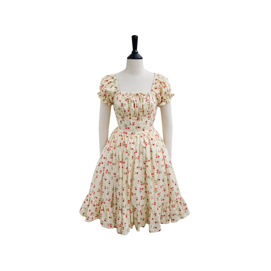 SHERIE DRESS in Yellow cheri Cheri Lady Fabric Off-the-shoulder ...