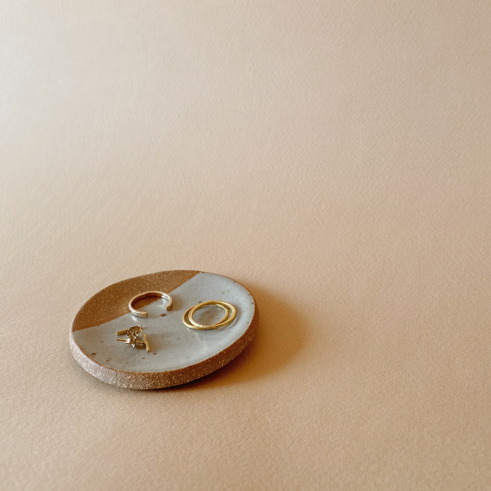 Mini Dipped Ceramic Trinket Dish / Handmade Ceramic Dish | Etsy