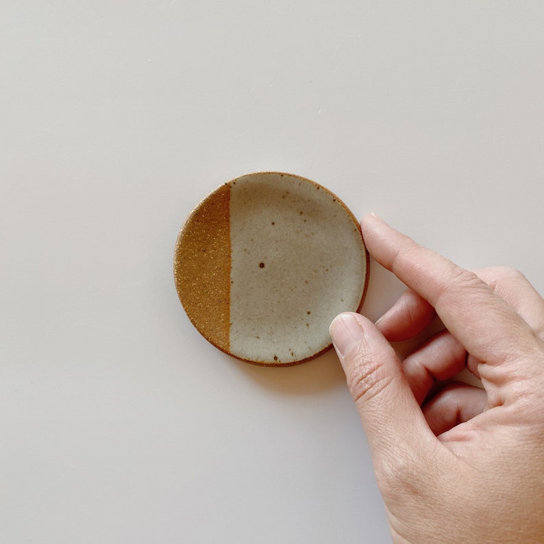 Mini Dipped Ceramic Trinket Dish / Handmade Ceramic Dish | Etsy