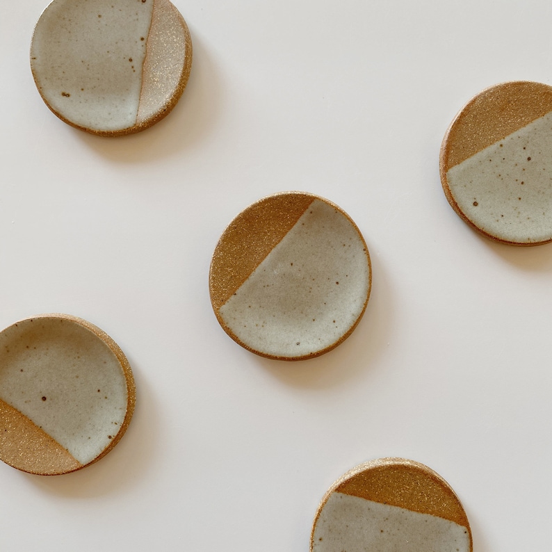 Mini Dipped Ceramic Trinket Dish / Handmade Ceramic Dish | Etsy