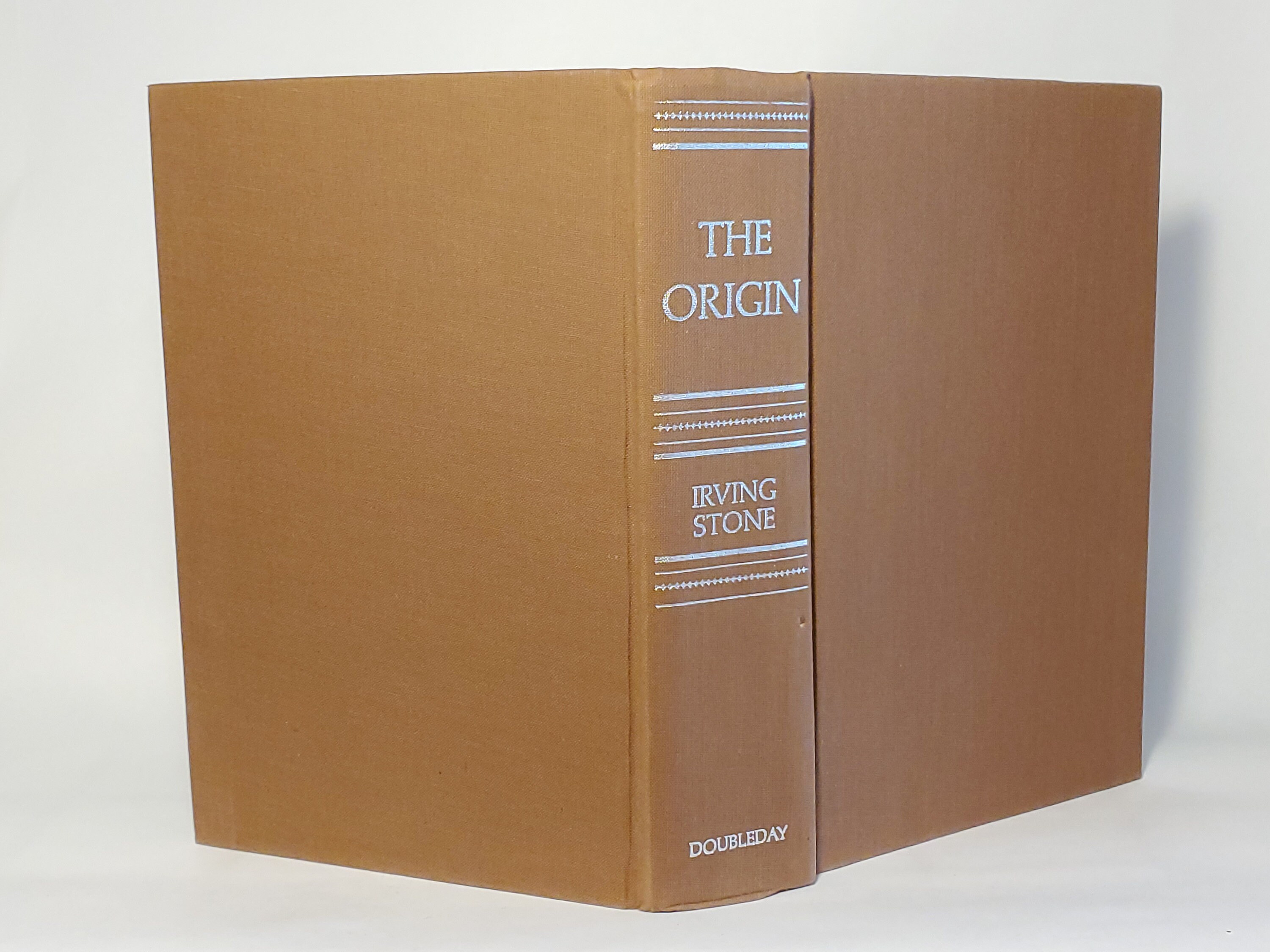 Signed The Origin Irving Stone First Edition Hardcover | Etsy