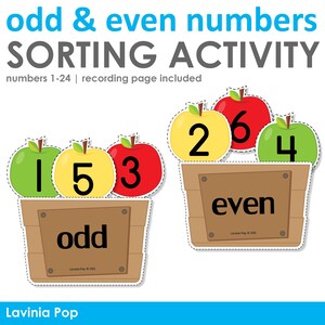 Odd and Even Number Sorting - Etsy