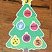 Christmas Tree and Ornament Number Match Activity | Number Sense ...