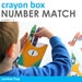 Crayon Box Number Match Activity - Etsy