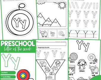 Letter of the Week Curriculum | Alphabet Activities and Lesson Plans - Etsy