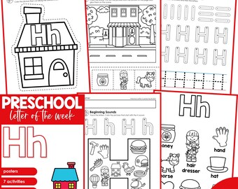 Letter of the Week Curriculum | Alphabet Activities and Lesson Plans - Etsy