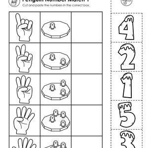 Penguins Preschool Theme Curriculum Printables | Preschool Circle Time ...