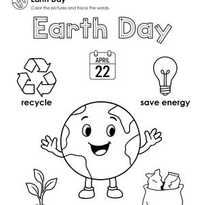 Earth Day Preschool Theme Curriculum Printables | Preschool Circle Time ...