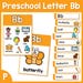 Preschool Alphabet Letter of the Week Curriculum B - Etsy