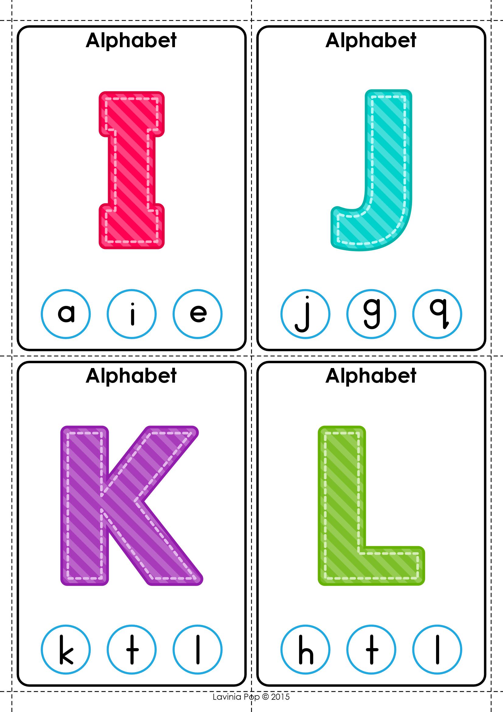 Alphabet Matching Activity | Printable Upper and Lower Case Cards - Etsy